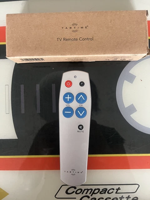 BIG BUTTON TV Remote Control universal easy to use. £7.00 - PicClick UK