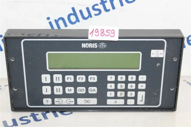 NORIS TACHOMETERWERK N2000-DP30 Dialog Panneau Terminal Panneau EUR 987 ...