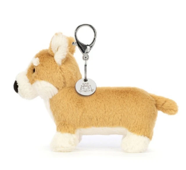 NEW JELLYCAT BETTY Corgi Keychain with Tag and Dust Bag, Bag Charm £18. ...