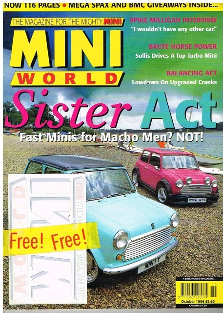 MINI WORLD MAGAZINE (With Restoration & Modification Articles) : Oct ...