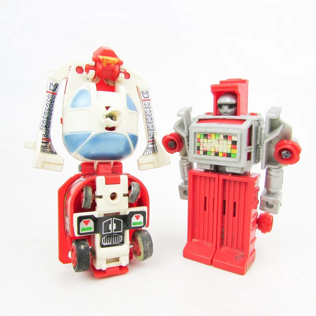 ROBOTRON FIGURES TRUCK helicopter Watch Transformer Robot Toy Buddy L ...