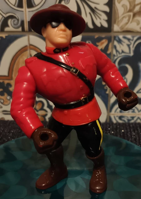 THE MOUNTIE ORIGINAL Hasbro WWF WWE Wrestling Action Man Figure Series ...