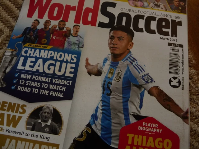 WORLD SOCCER MAGAZINE - 2025 March - Knock-Out Time £3.83 - PicClick UK