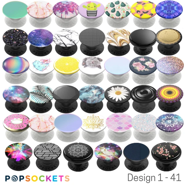 POPSOCKETS OFFICIAL SWAPPABLE Expanding Stand & Grip For Smartphones ...