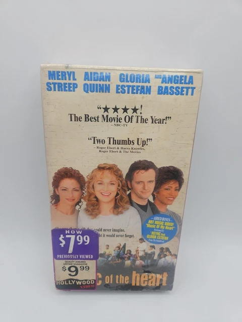 MUSIC OF THE Heart (2000) VHS Factory SEALED NEW £2.87 - PicClick UK