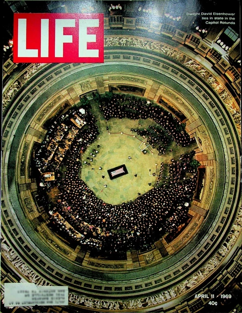 LIFE MAGAZINE 1969: Eisenhower, Classroom Chaos, Ford Maverick, Bill ...