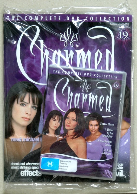 CHARMED DVD COLLECTION #19 - Alyssa Milano - Holly Marie Combs - Shannen Doherty £5.50 - PicClick UK