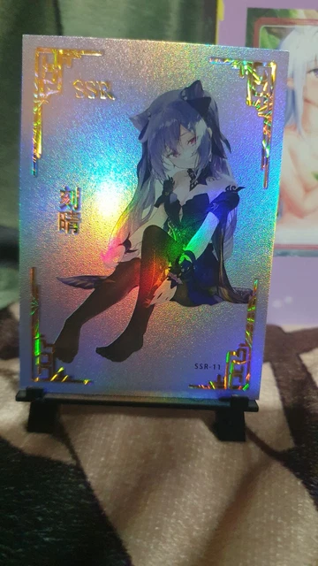 ULTRA GODDESS STORY NATURAL GIRLS SSR KEQING GENSHIN IMPACT ANIME WAIFU ...