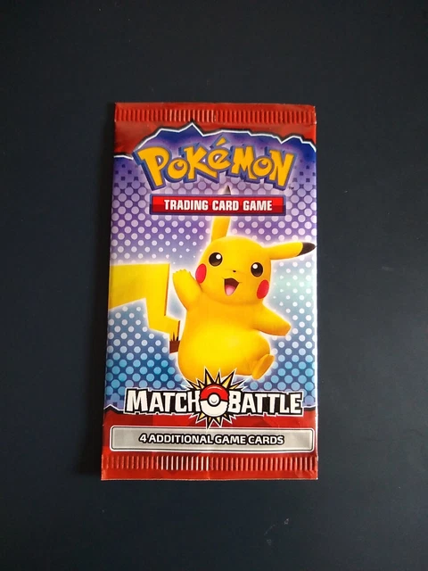 POKEMON TRADING CARD Game Match Battle - 4 pack McDonald's Happy Meal ...