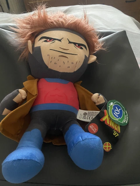 OFFICIAL 12& MARVEL X-MEN 97 ‘Gambit’ PLUSH with tagsMARVEL STUDIOS ...