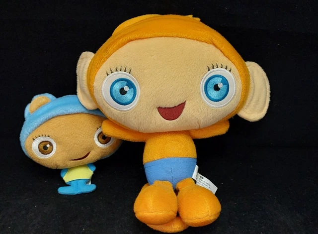 FISHER-PRICE RARE TALKING Yojojo & small Nok Tok from "Waybuloos" 2009 ...
