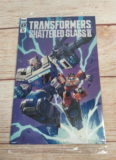 TRANSFORMERS SHATTERED GLASS II BLASTER IDW #2 Pulse Exclusive Cover ...