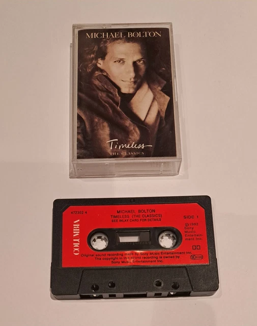 MICHAEL BOLTON, TIMELESS (The Classics) compilation Cassette Tape (Sony, 1992) £1.00 - PicClick UK