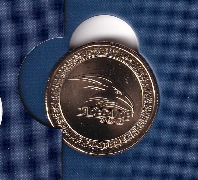 AUSTRALIAN: 2023 $1 Afl Team Adelaide Crows Unc Coin EUR 7,35 - PicClick IT