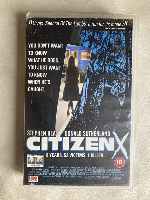 CITIZEN X ~ Columbia Tristar Ex Rental VHS Big Box £8.00 - PicClick UK