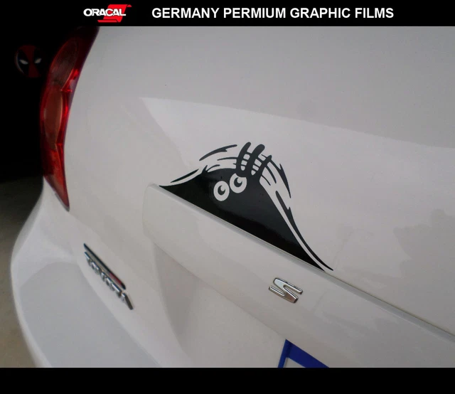 PEEKING MONSTER FUNNY Cute JDM Car Decal vinyl Sticker EUR 5,93 ...