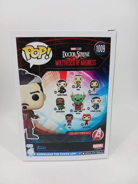 FUNKO POP DEFENDER Strange #1009 Marvel Multiverse of Madness Walmart ...
