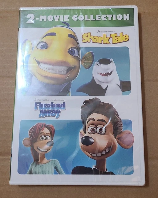 2 MOVIE COLLECTION Shark Tale/Flushed Away DVD BRAND NEW FACTORY SEALED ...