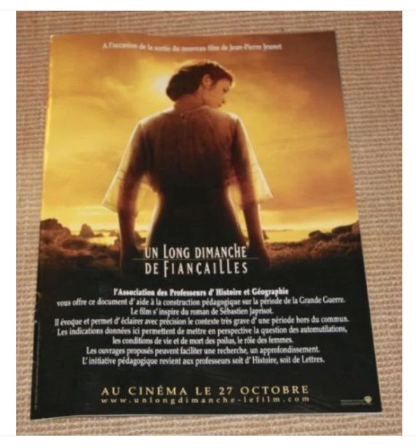 DOSSIER PRESSE CINEMA 2004 UN LONG DIMANCHE DE FIANCAILLES Jeunet ...
