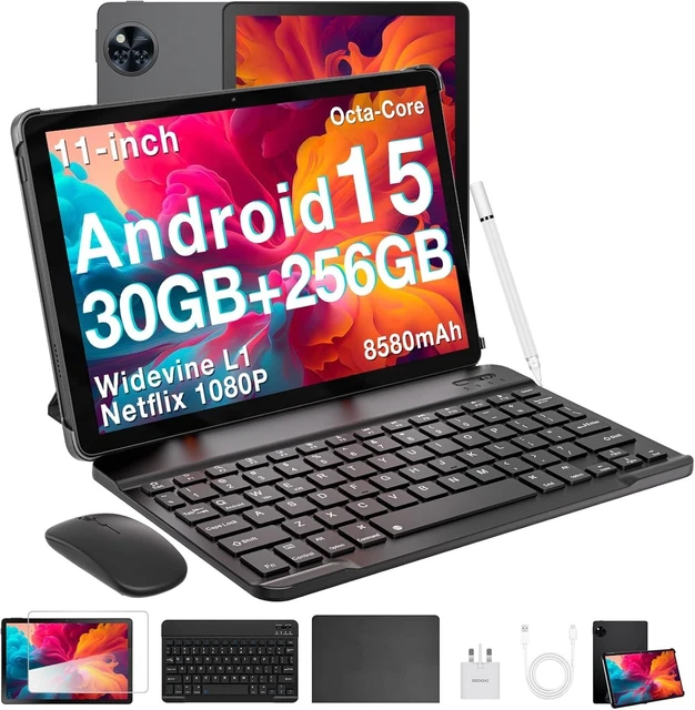 DOOGEE 2025 NEWEST Android 15 Tablets, U11 Pro 11 Inch Tablet, 30GB ...