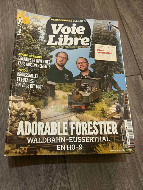MAGAZINE MODÉLISME FERROVIAIRE, Voie Libre, N°104 EUR 8,90 - PicClick FR
