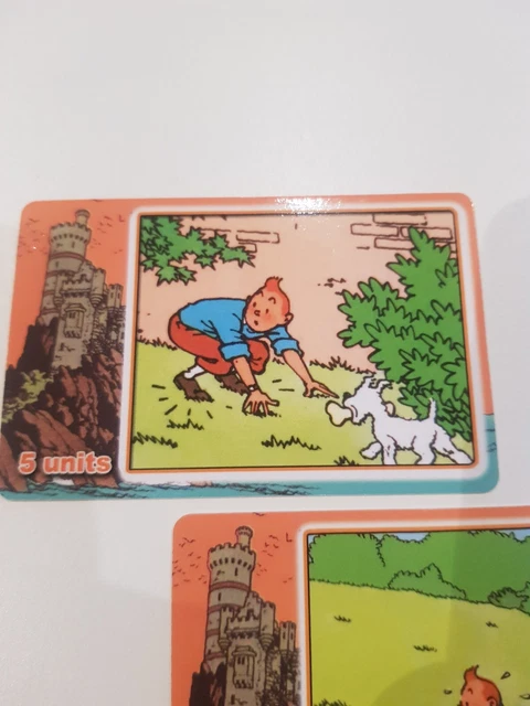 CARTE TÉLÉPHONIQUE TINTIN et Milou International willcom EUR 15,00 ...