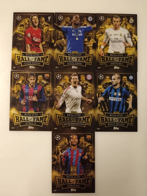 TOPPS MATCH ATTAX 2025/26 25/26 2026 Hall of Fame full set EUR 85,00 ...