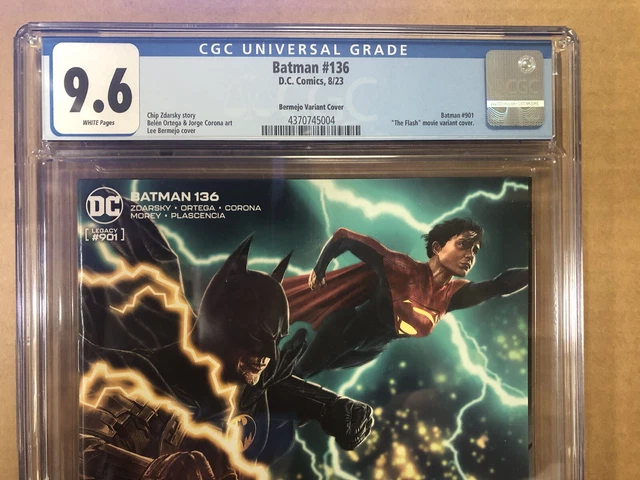DC COMICS BATMAN Vol.3 #136 Flash Movie Variant Cover CGC 9.6 $55.00 ...