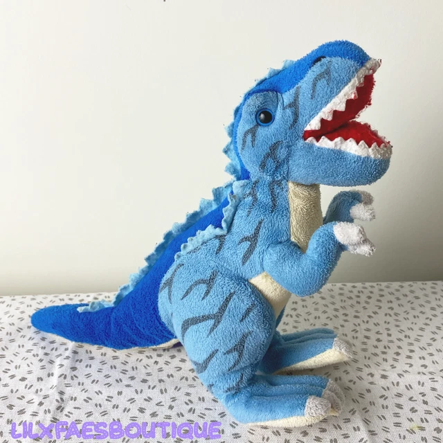 9& RAVENSDEN BLUE t-rex dinosaur soft toy plushie £8.99 - PicClick UK