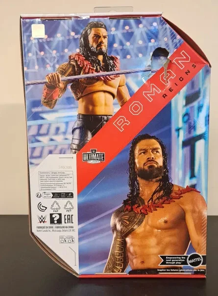 MATTEL WWE ROMAN Reigns Ultimate Edition Action Figure Hvf86 - Box ...