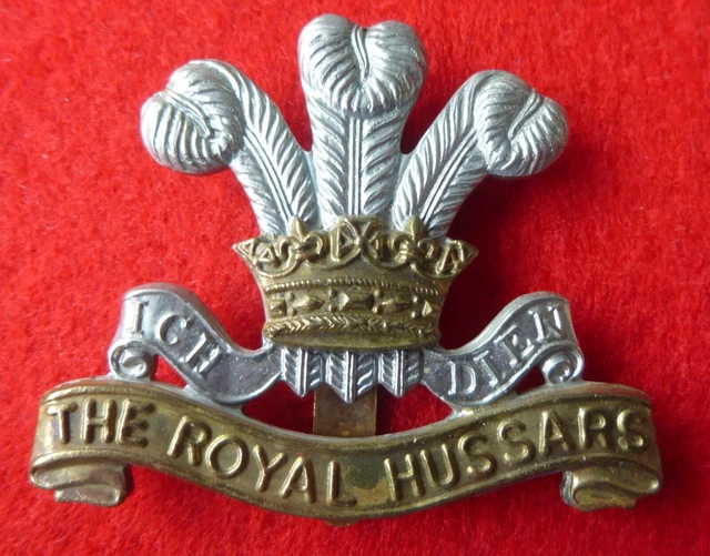 BRITISH ARMY PRI Cap Badge - The Royal Hussars ROYAL HUSSARS £8.99 ...