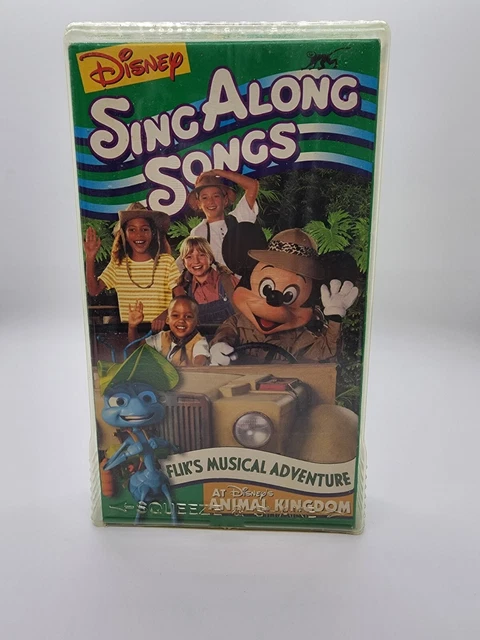 DISNEY'S SING ALONG Songs Flik's Musical Adventure VHS 1999 Animal ...