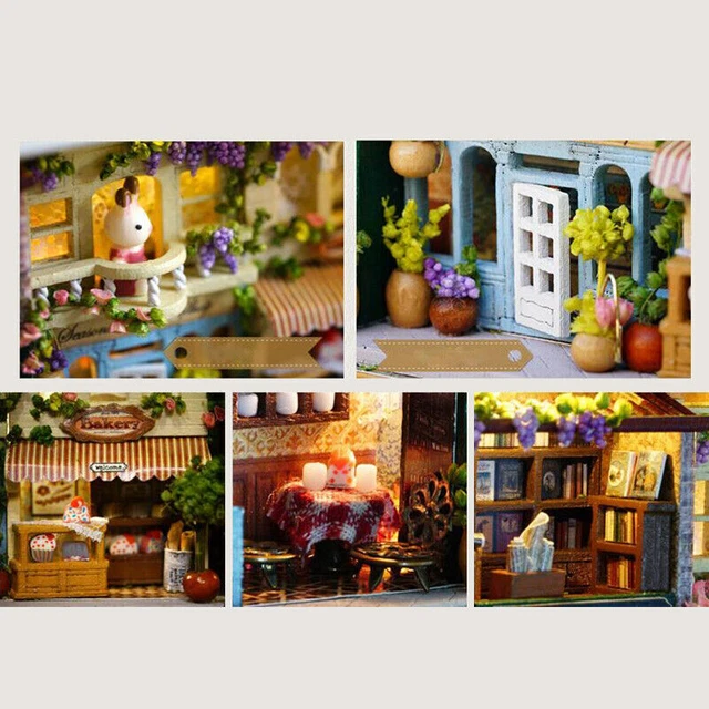 HANDCRAFT MINIATURE PROJECT Kit Doll House The Tin Box Theatre Series ...