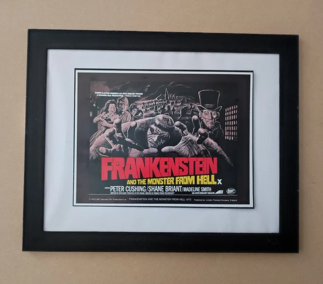 HAMMER FILMS-FRANKENSTEIN AND the monster from Hell 1973 Reproduction ...