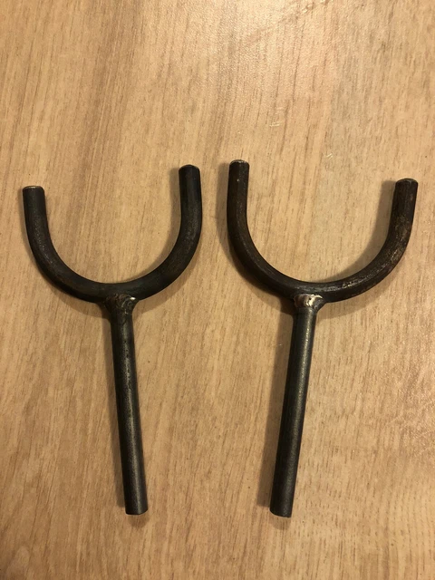 2 TRADITIONAL ROMANY gypsy catapult strod 50mm fork gap £15.00 ...