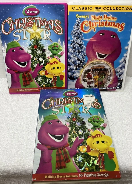 BARNEY DVD LOT/7 READ Includes Holiday & Sing Along Episodes ...