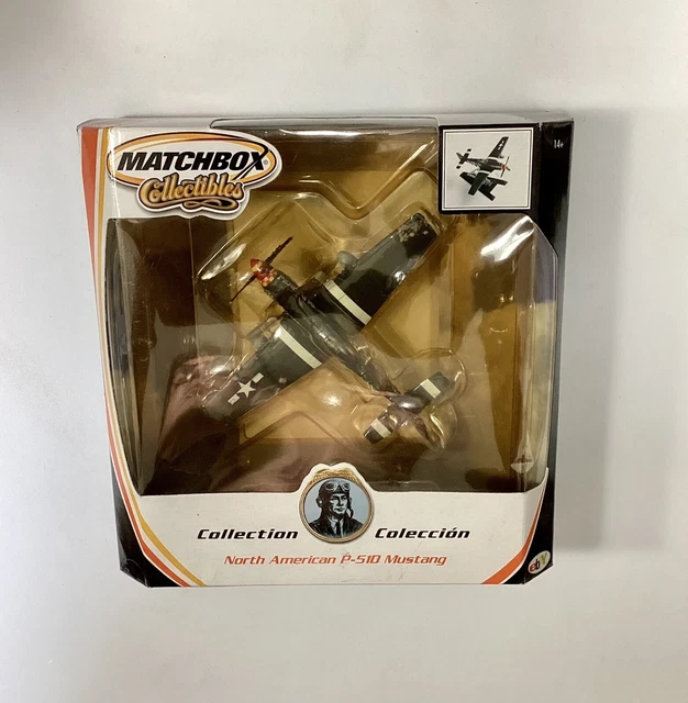 MATCHBOX COLLECTIBLES P-51D Mustang 1:72 Scale Diecast Old Crow $20.00 ...