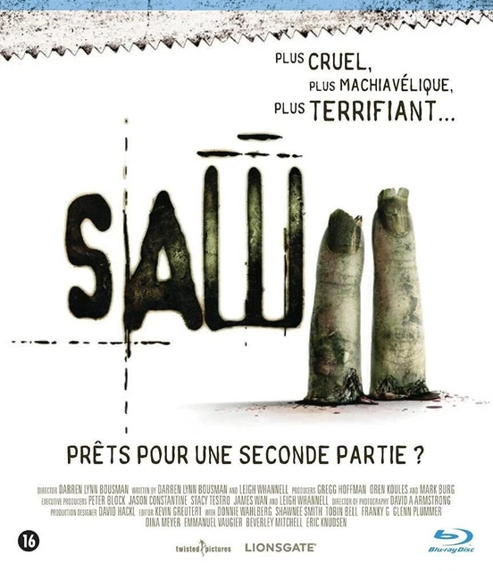 SAW 2 (BLU-RAY) Bell Tobin Smith Shawnee Wahlberg Donnie EUR 13,54 - PicClick FR