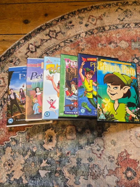 PETER PAN DVD Bundle Jetix / Pegasus.. £11.12 - PicClick UK