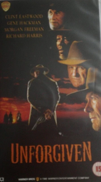 UNFORGIVEN VHS VIDEO 2000 CLINT EASTWOOD GENE HACKMAN COWBOY FILM £0.99 ...