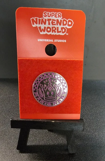 UNIVERSAL STUDIOS NINTENDO World Mario Kart Special crown Cup Pin Epic ...