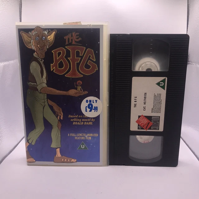 THE BFG - Vhs Video - Roald Dahl / Childrens £1.95 - PicClick UK