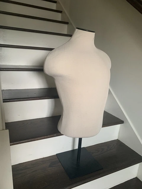 MALE TORSO MANNEQUIN with stand $93.88 - PicClick