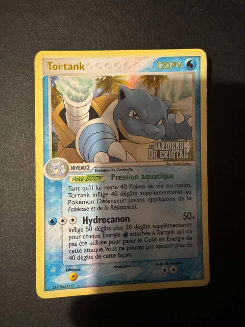 CARTE POKÉMON FRANÇAISE - Tortank Holo Reverse 14/100 - EX Gardiens de ...