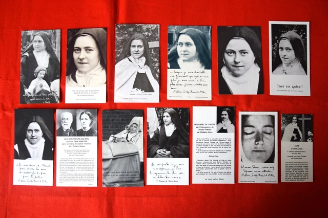 13 IMAGES PIEUSES Sainte Thérèse de l'Enfant Jésus Louis et Zélie ...