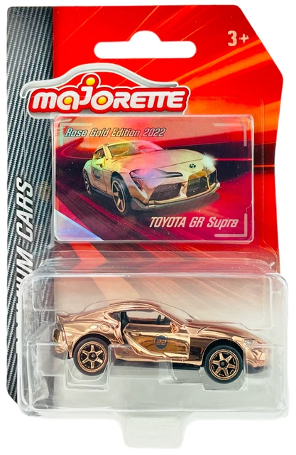 RARE MAJORETTE PREMIUM Cars 2023 TOYOTA GR SUPRA ROSE GOLD NEW EUR 19 ...