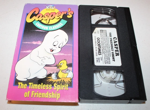 CASPERS CARTOON CLASSICS - The Timeless Spirit of Friendship (VHS, 1995 ...