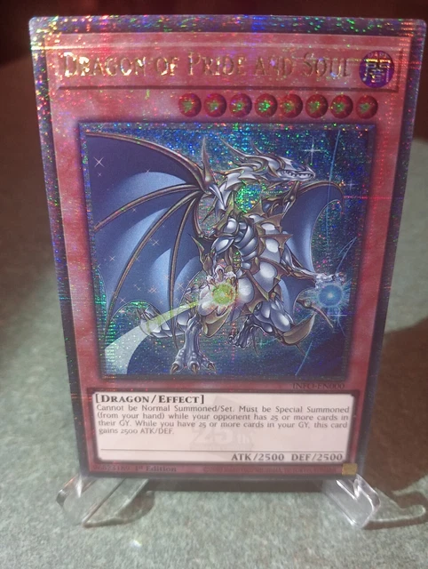 YU-GI-OH INFO-EN000 DRAGON Of Pride And Soul QCR 1st Ed $600.00 - PicClick AU