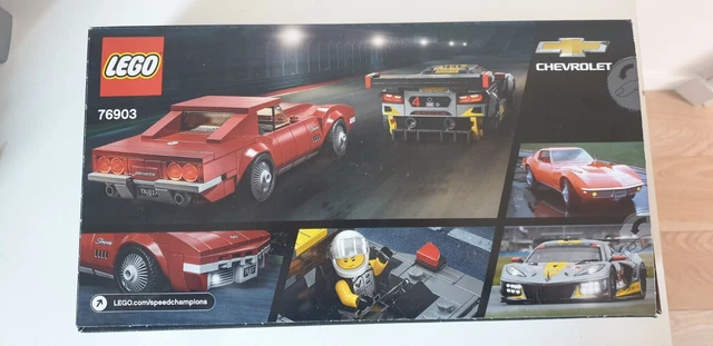 LEGO 76903 CHEVROLET Corvette C8.R Race Car et 1968 Chevrolet Speed ...