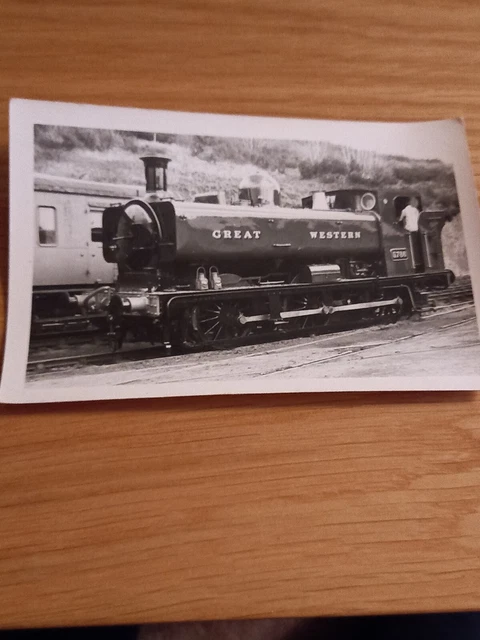 GWR PANNIER TANK - 5786 - B&W Photo. £0.99 - PicClick UK